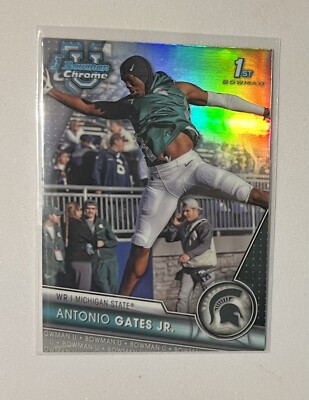 2023 Topps Bowman Chrome U Antonio Gates Jr Rc Rookie 1st Bowman ...
