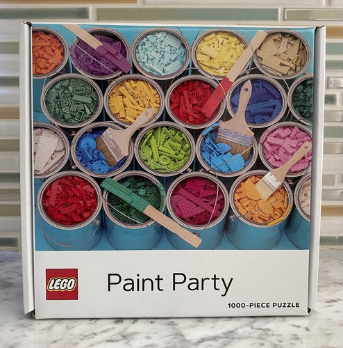 New LEGO Paint Party 1000pc Jigsaw Puzzle Sealed | eBay