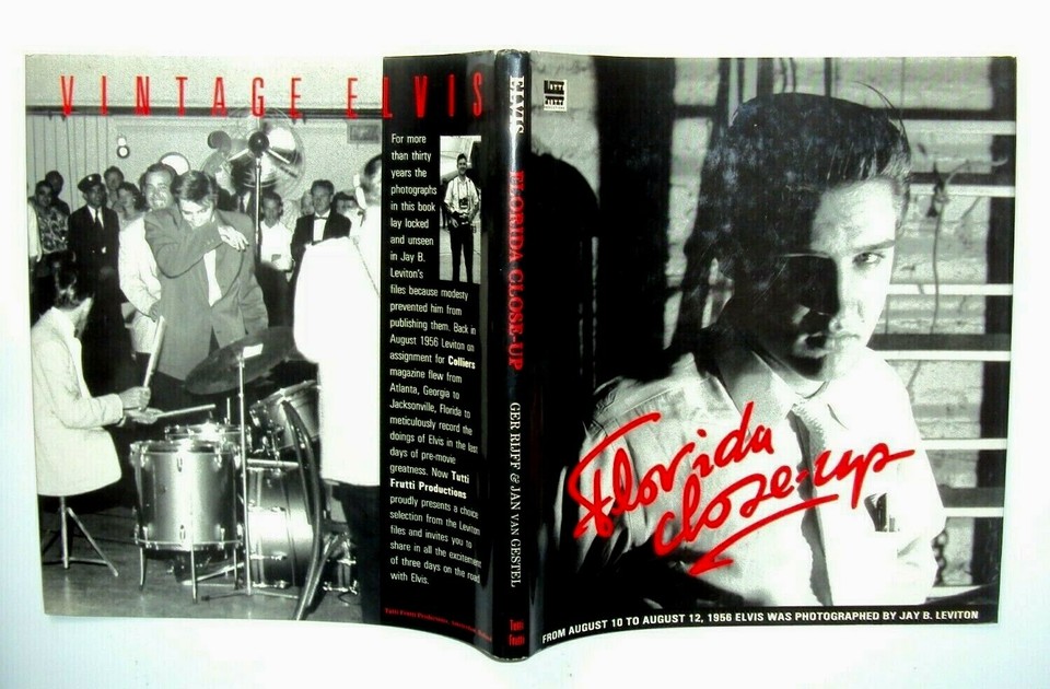 FLORIDA CLOSE UP - GER RIJFF- ELVIS PRESLEY PHOTO BOOK- SIGNED ...