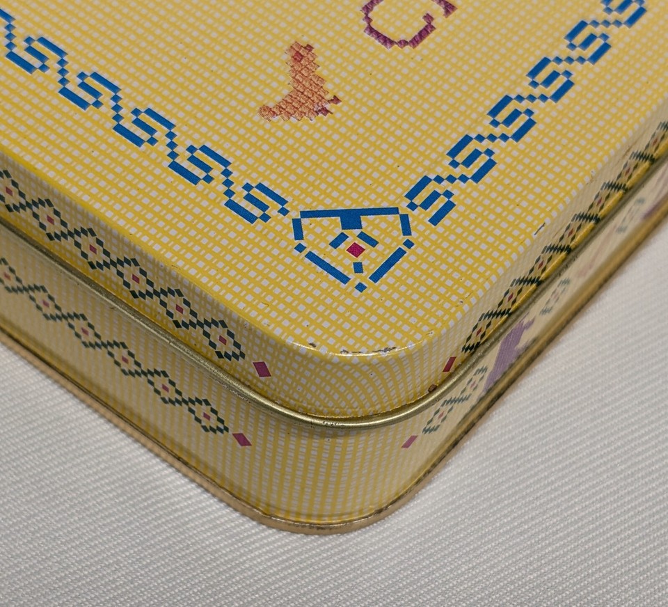 Whitman's Sampler Chocolates & Confections EMPTY Tin Hinged Foil Insert ...