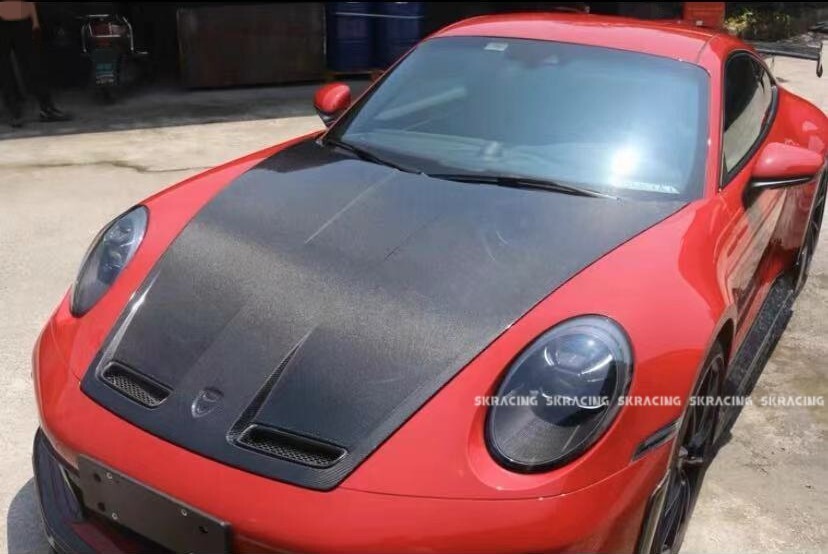 For Porsche 911 991 992 997 Carrera Real Carbon Fiber Engine Hoods ...