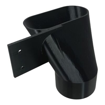 DeWalt DW708 Miter Saw Dust Collection Upgrade - 2.65" / 2.25" Hose ...