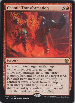 Chaotic Transformation NM (#2) #117 Dominaria United MTG | eBay