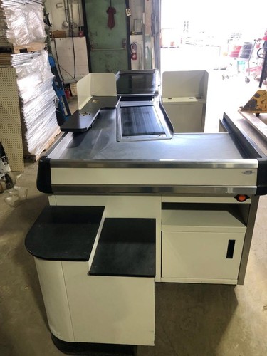 CHECKOUT COUNTER Electric BELT 13' Check Lane & Bag Area Grocery Store ...