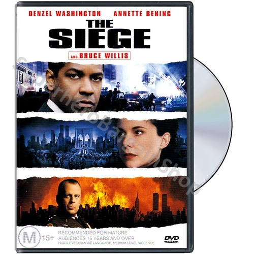 The Siege (DVD, 1999) PAL Region 4 (Denzel Washington, Bruce Willis ...