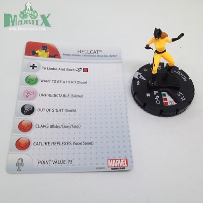 Heroclix Avengers Assemble set Hellcat #012 Common figure w/card! | eBay