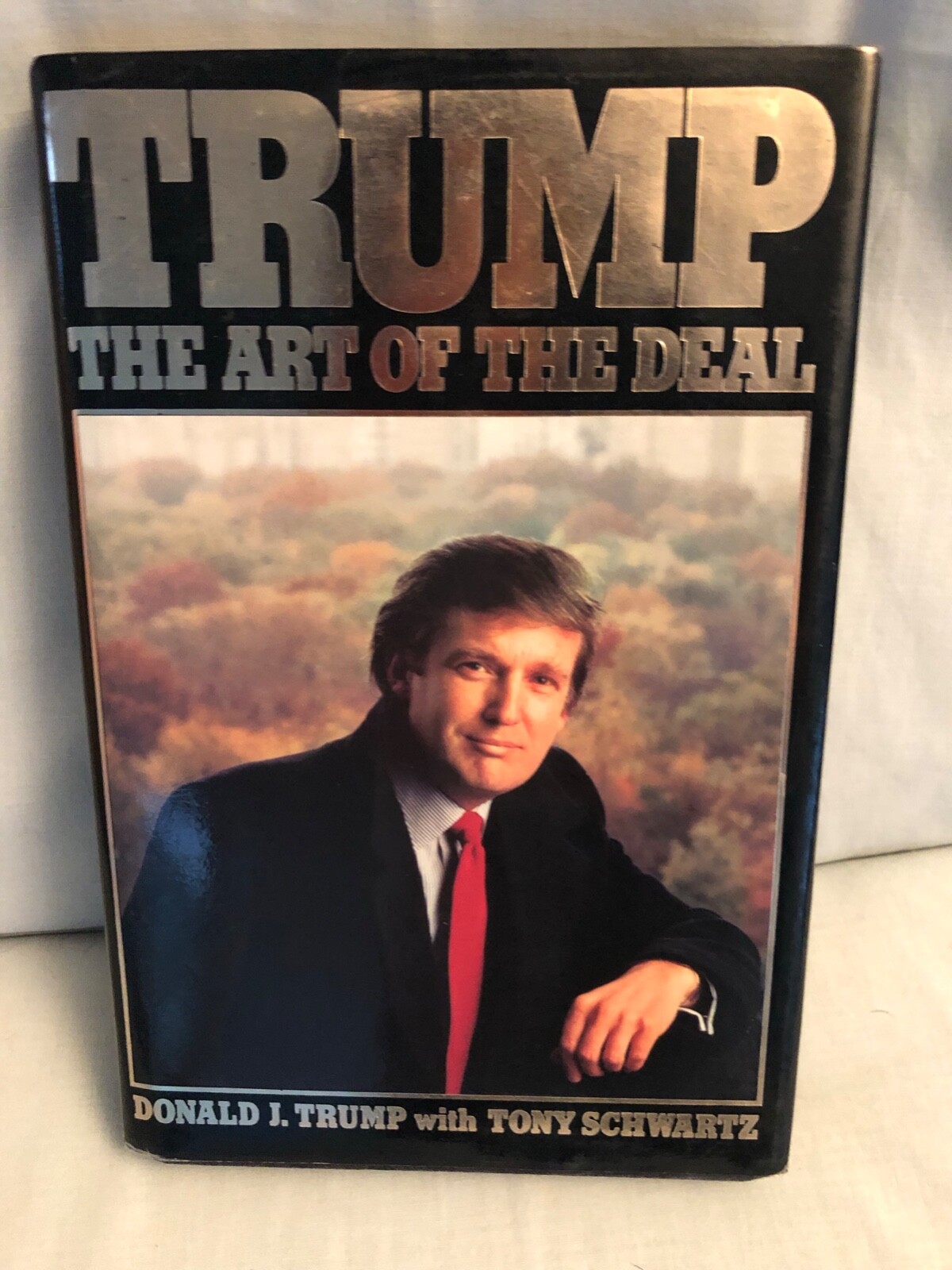 Vtg 1987 Donald Trump "The Art Of The Deal" Hardcover Book, Stamped ...