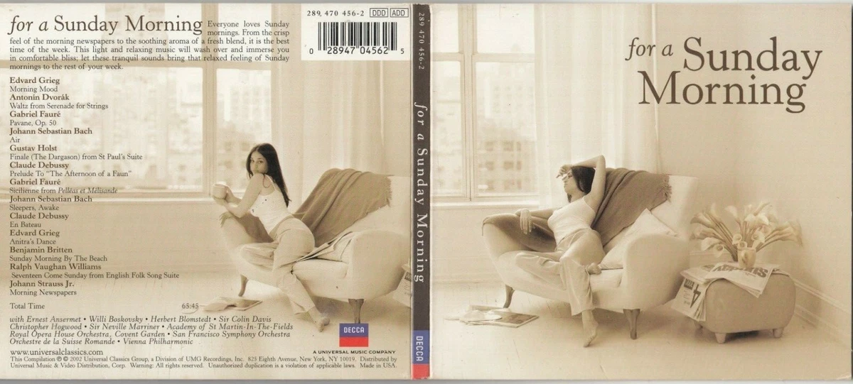 Sunday Morning Album Cover