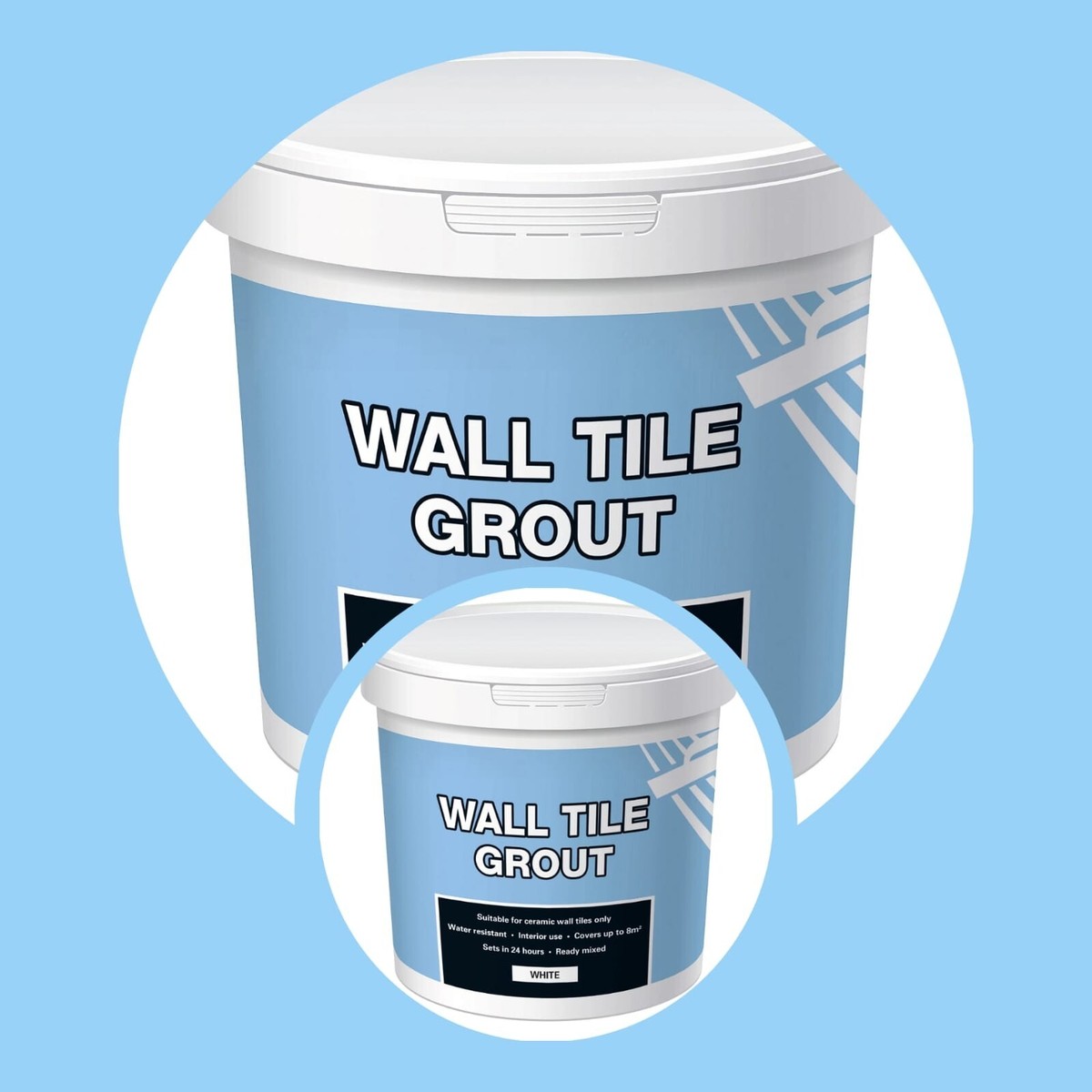 Ready Mix Grout Ready Mixed Grout & Fix Adhesive | Grey | Tile