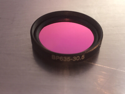 Midwest Optical BP635-30.5 Light Red Bandpass Filter | eBay