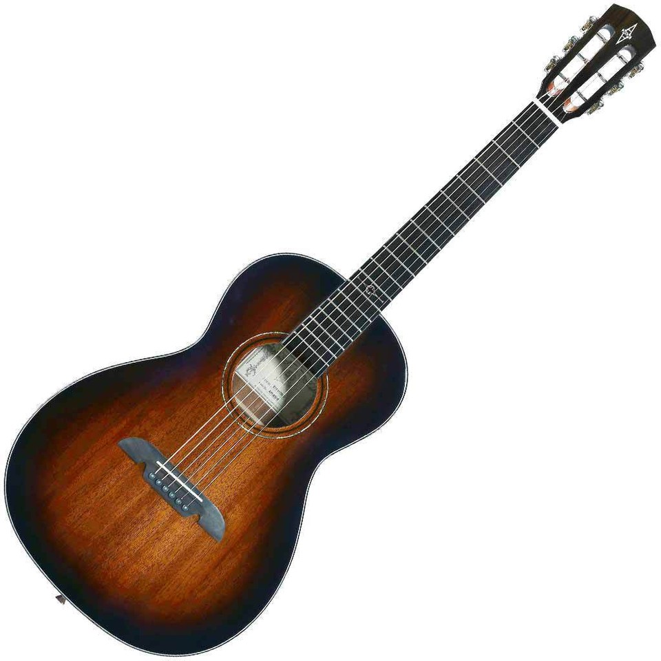 Alvarez AP66 Shadowburst Artist Series All Mahogany Parlor Guitar ...