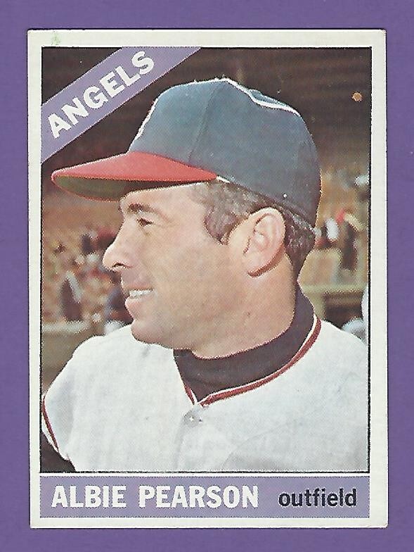 1966 Topps - #83 Albie Pearson - California Angels - ExMt (rj) | eBay