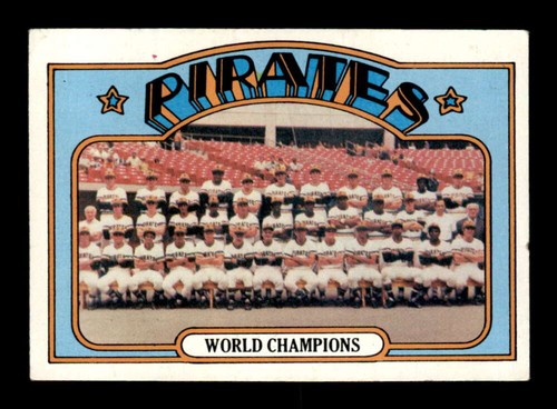 1972 Topps #1 Pittsburgh Pirates TC VG X3480181 | eBay