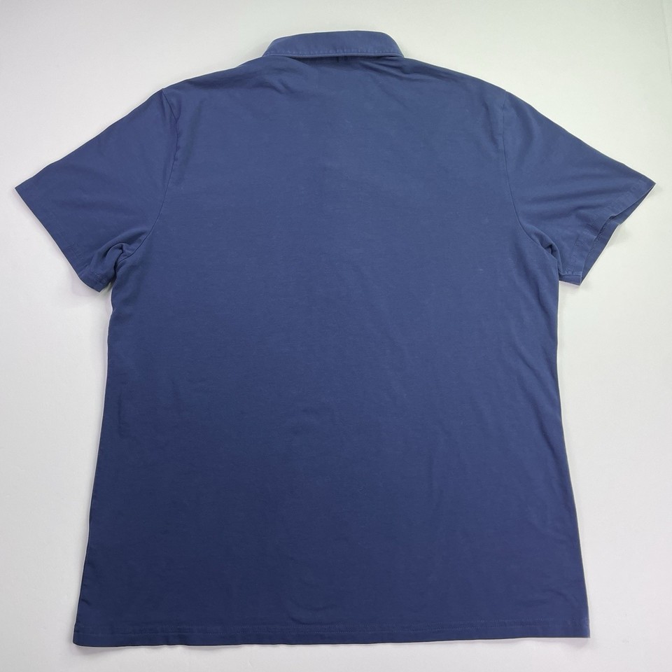 Criquet Shirt Mens XL Blue Polo Organic Cotton Golf Preppy Casual | eBay