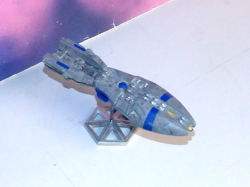 BATTLESTAR COLONIAL DRAGONCLAW-class HEAVY CRUISER 3" RESIN MINIATURE ...