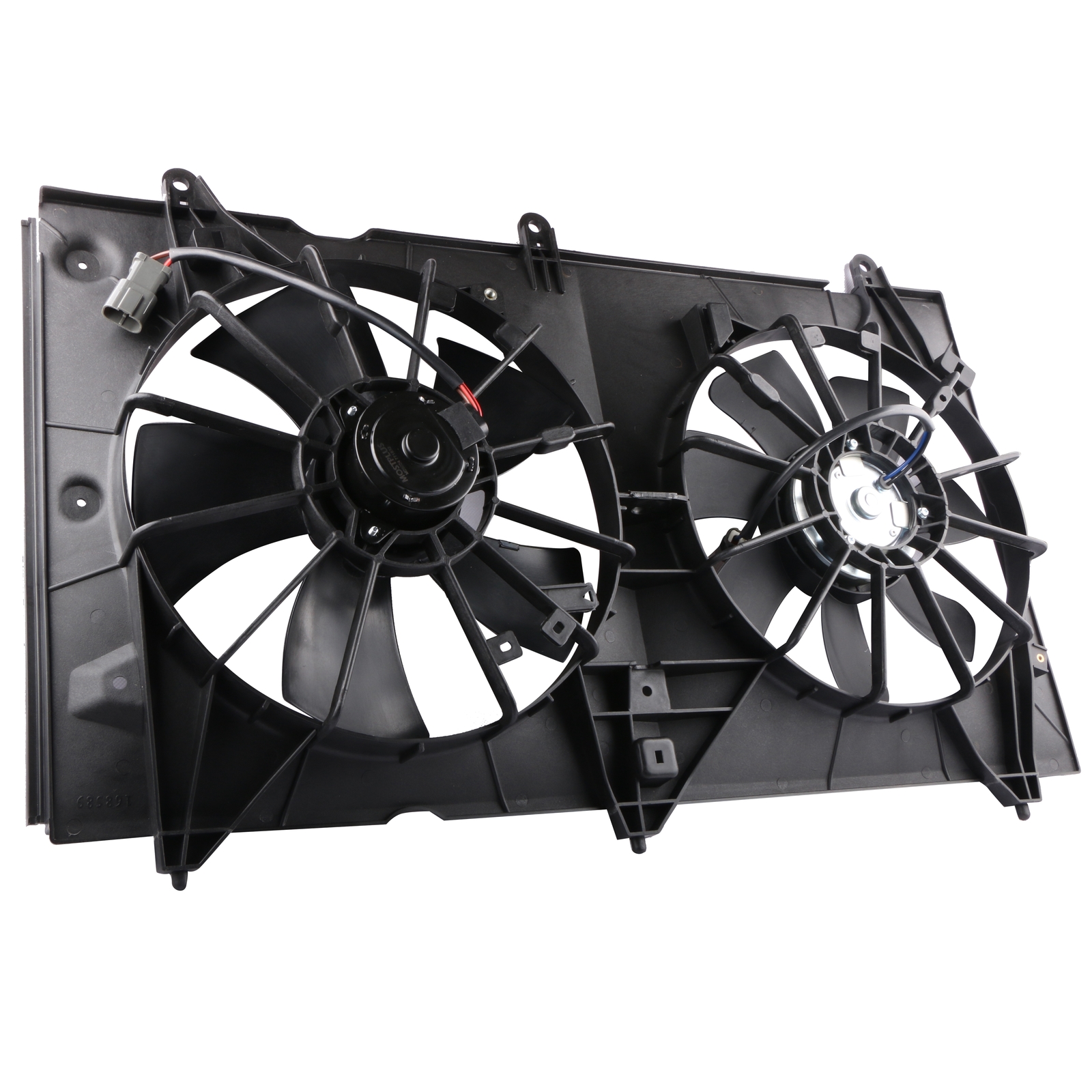 Radiator Cooling Fan ASSY For 03-07 Honda Accord EX LX DX 2.4L l4 w ...