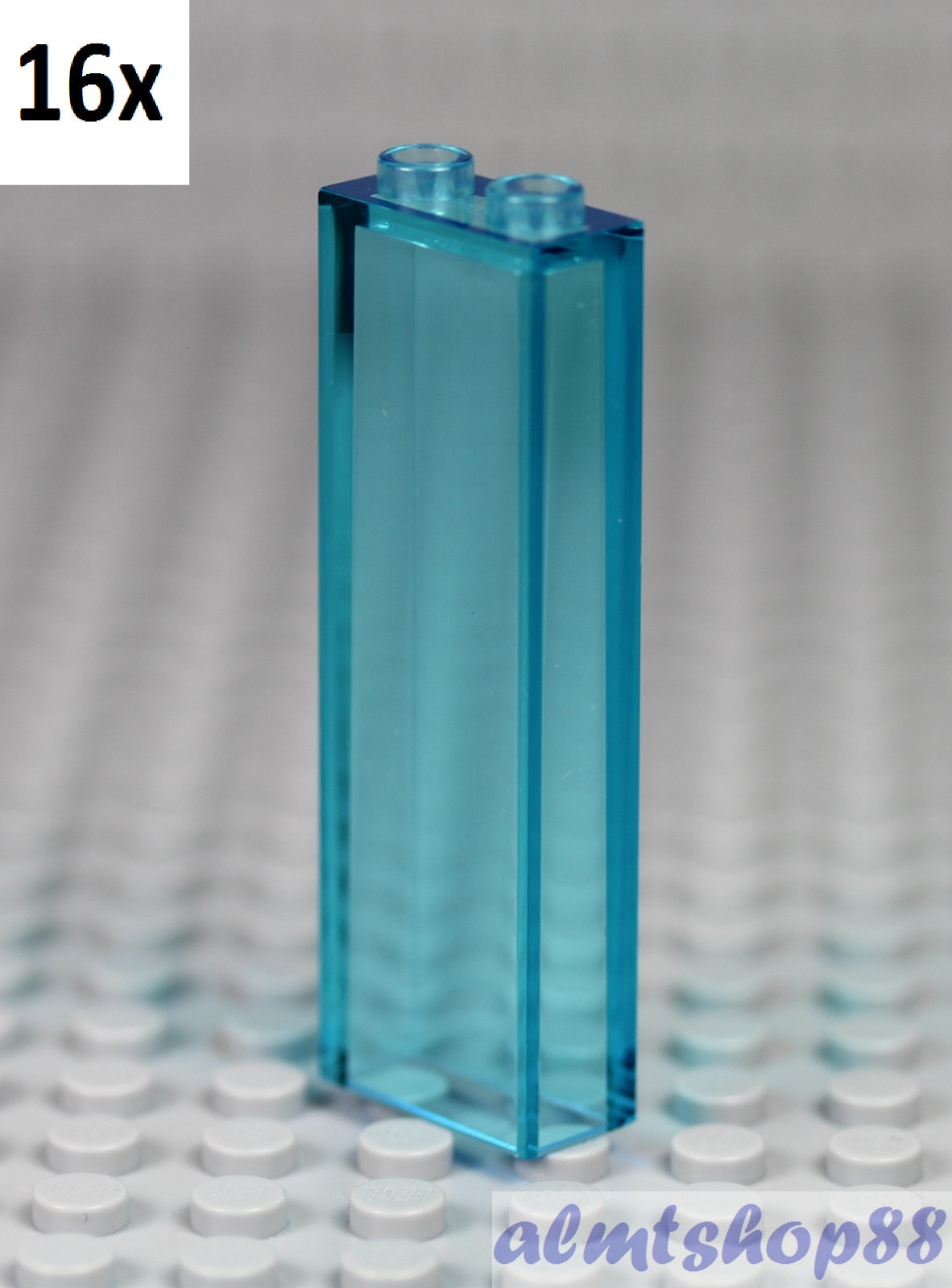 LEGO - 1x2x5 Brick Trans Light Blue 46212 Wall Arctic Post Beam Column ...
