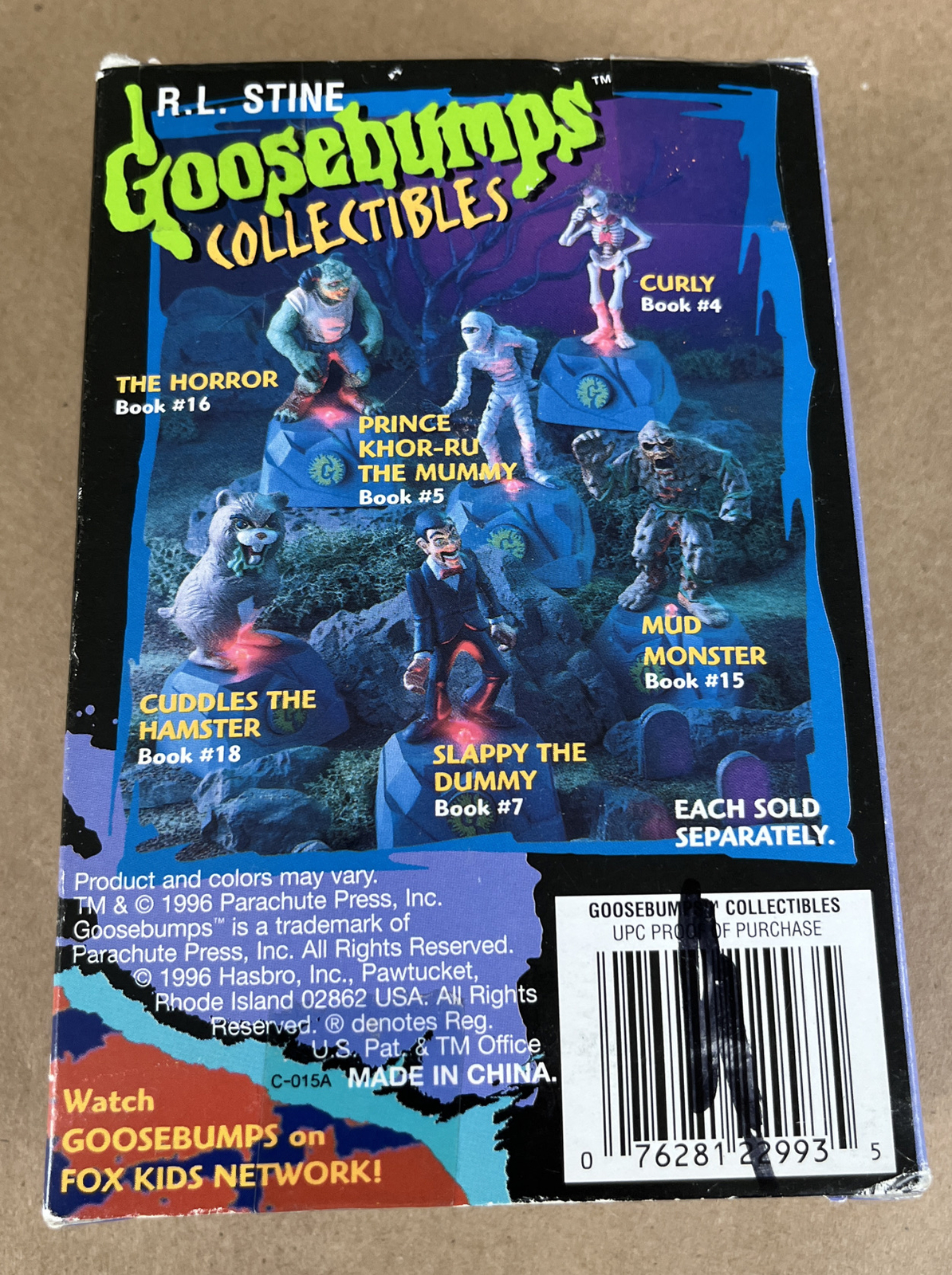 Goosebumps Collectibles #16 The Horror One Day At Horrorland Figure ...