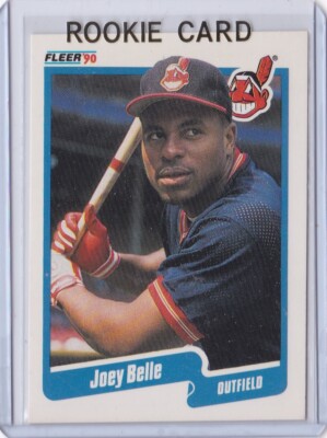 1990 Fleer Albert Joey Belle Rookie Card RC #485 Mint | eBay