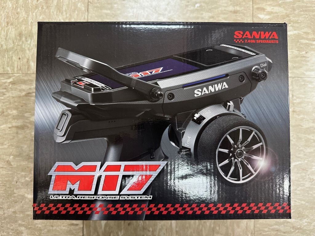 Sanwa/Airtronics M17 FH5 4-Channel 2.4GHz Radio System w/RX-493i ...
