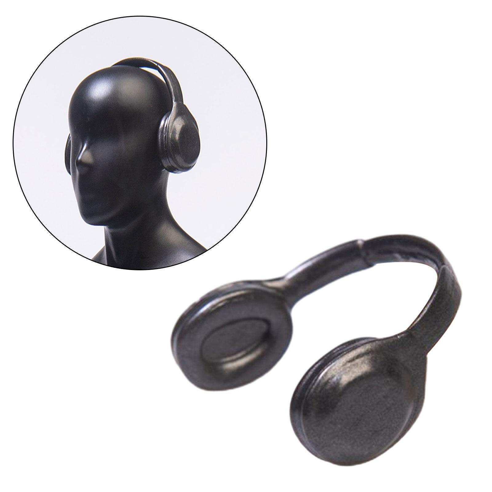 1/6 Soldier Headphones Model Miniature Headphones for 12inch Soldier ...