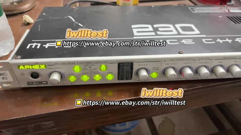 1 PCS APHEX 230 electronic tube preamplifier*IW | eBay