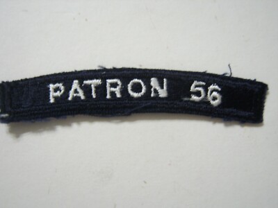PATRON 56 - NAVY UIM SHOULDER TAB | eBay