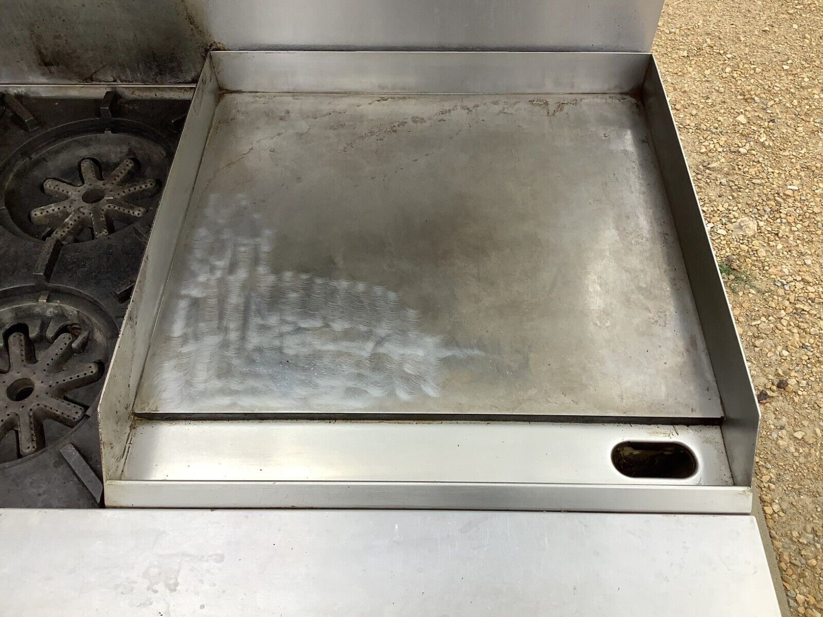 6 Burner 24" Griddle Range/Stove Garland H284-24GTH Oven Nat. gas ...