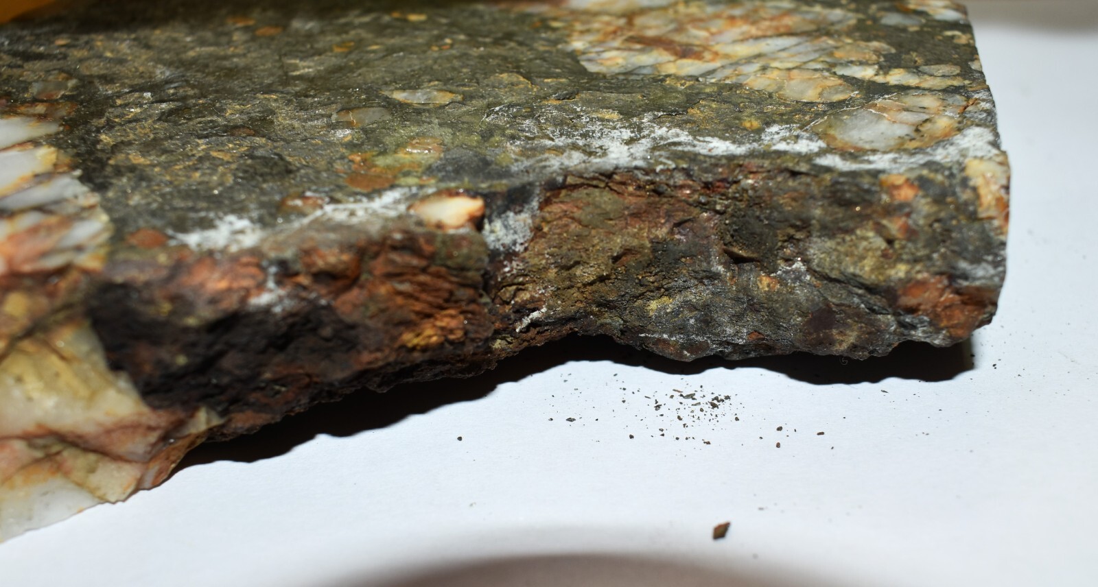 Gold Platinum Silver Ore Quartz 1800s Ore Knob Copper Mine North ...