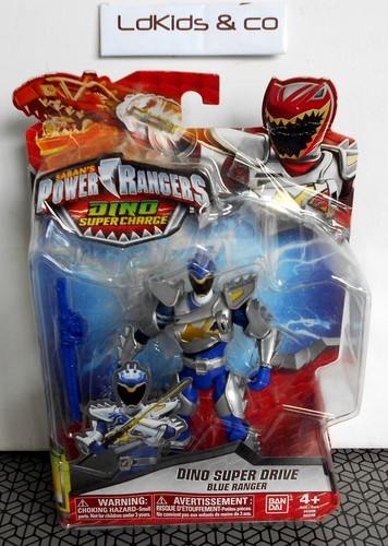 FIGURINE SABAN'S POWER RANGERS DINO SUPER CHARGE BLUE RANGER KODA ...