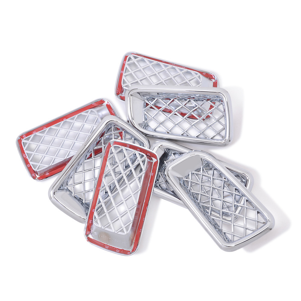 For Jeep Compass 2011-2016 Chrome Front Grille Grill Cover Radiator ...