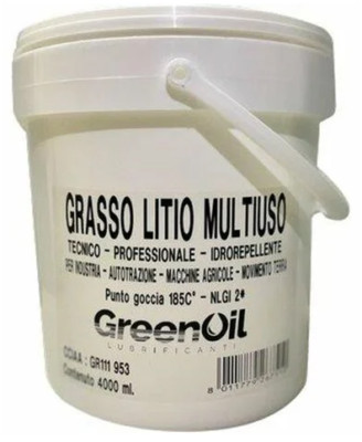 Grasso lubrificante filante al litio 4000 ml | eBay