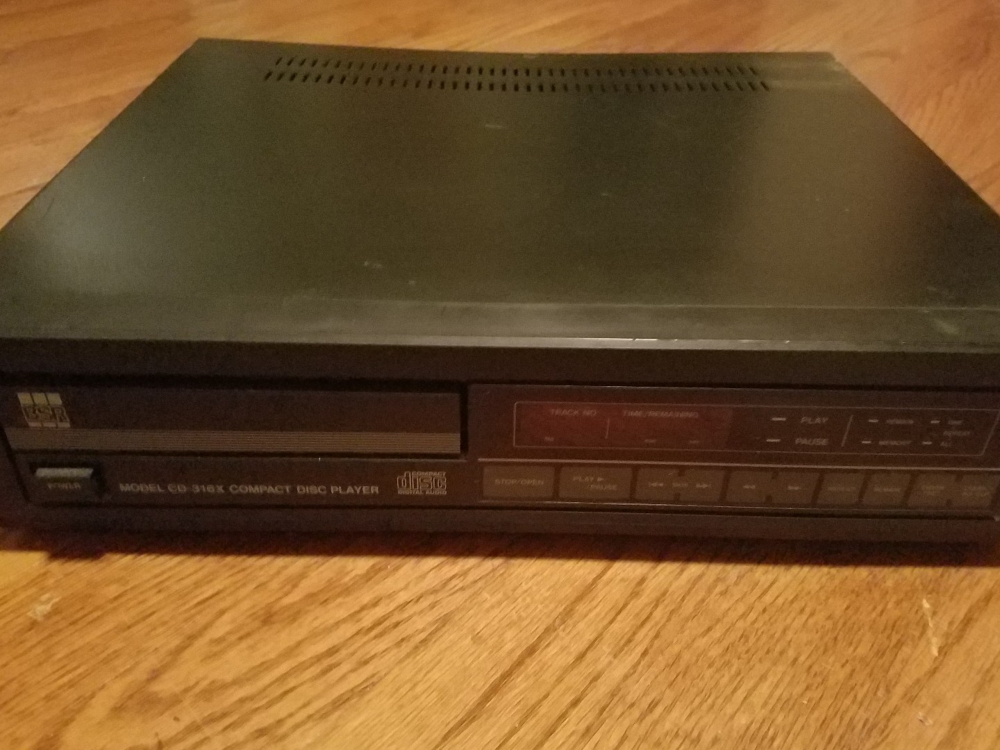 BSR Model CD-316X Compact Disc Player November 1985 Works Good! | eBay