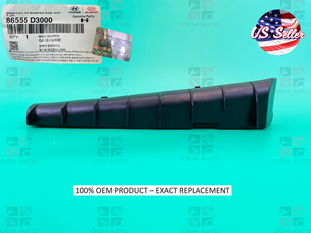 Hyundai OEM 16-18 Tucson Front Bumper Grille Grill-lower Bracket Left ...