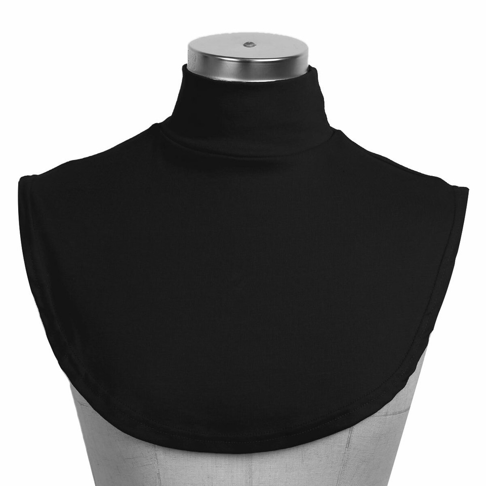 Women Men Detachable Dickey False Mock Collar Neckline Fake Neck Bib ...