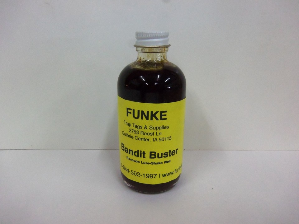 Funke Trap Tags "Bandit Buster" Raccoon Lure Traps Trapping Nuisance ...