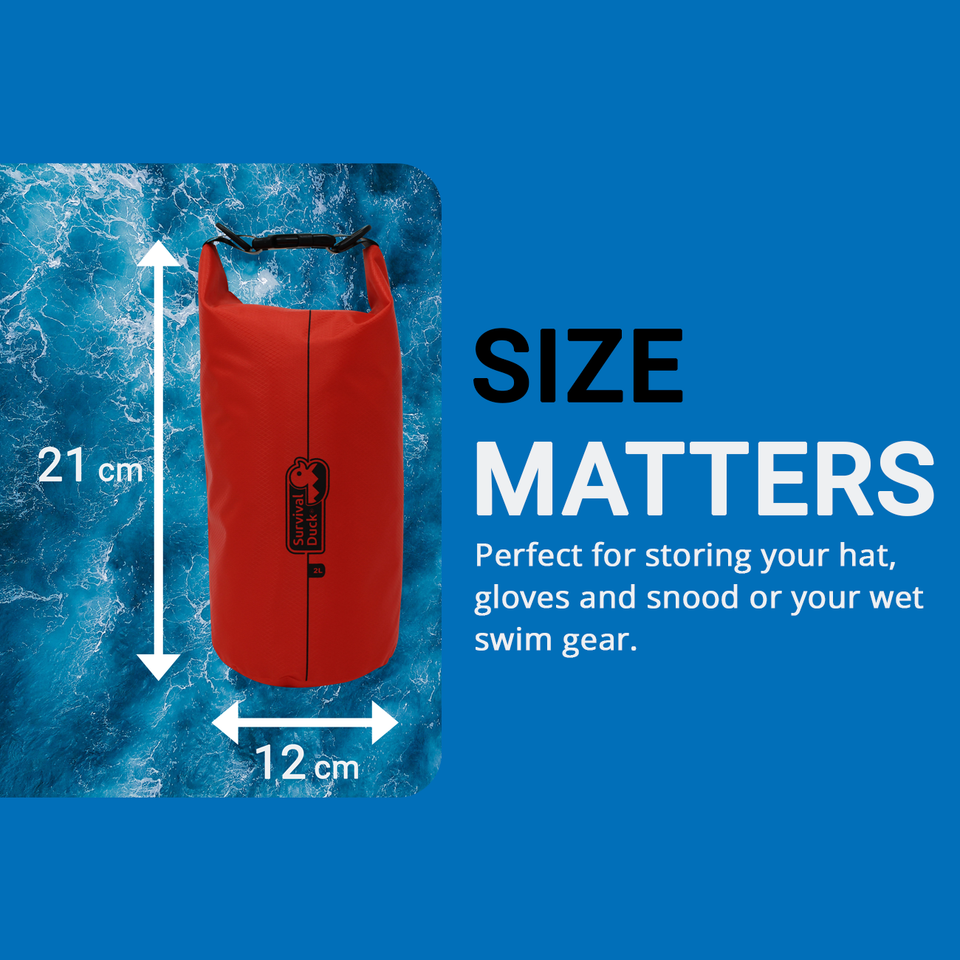 Lightweight Waterproof Dry Bag Set 1L, 2L, 5L, 10L - Stuff Sack Beach ...