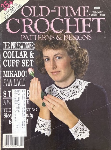 Old-Time Crochet Patterns and Designs Winter 1988 Vintage Magazine | eBay