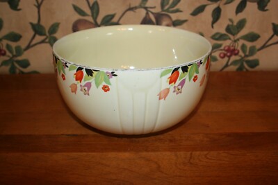 VINTAGE HALL CHINA CROCUS PATTERN RADIANCE LARGE BOWL (9" 3-1/2 QT) | eBay