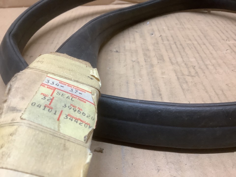 NOS GM 53-74 Corvette Fender Skirt Weatherstrip Splash Pan Seal oem | eBay