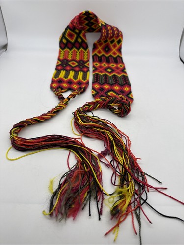 Mexican Belts / Sash Wrap around Hand Woven Multiple colors Hippie Boho ...