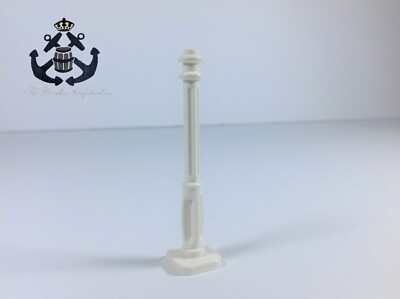 LEGO White Support 2 x 2 x 7 Lamp Post 4 Flutes 11062 For Creator ...