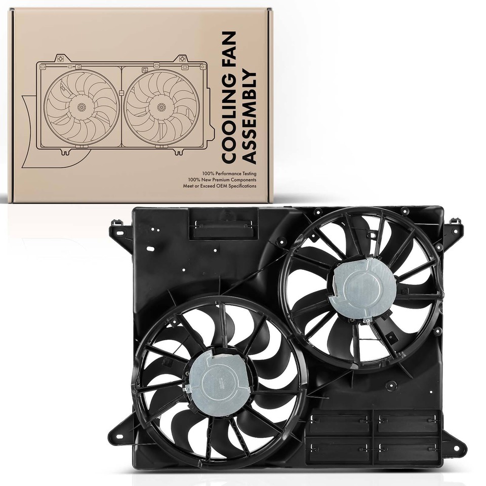 Radiator Cooling Fan Assembly with Brushless Motor for Ford Edge 2015 ...