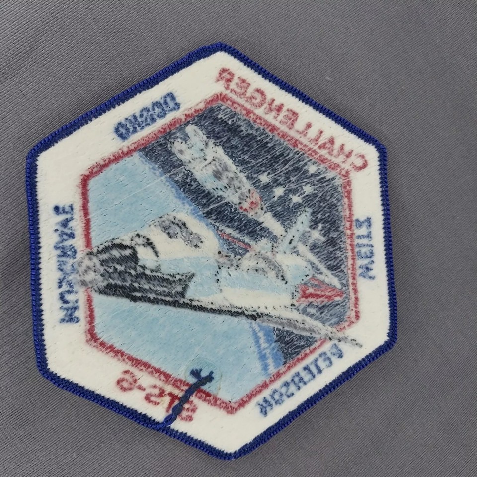 Space Shuttle Challenger STS-6 Weitz Bobko Musgrave Peterson 4" Patch ...