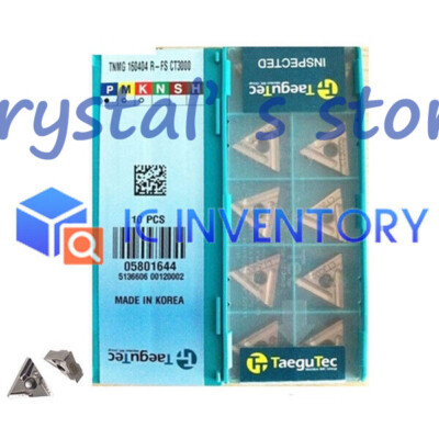 10PCS/Box New IN BOX TaeguTec ceramic TNMG160404R-FS CT3000 car blade ...