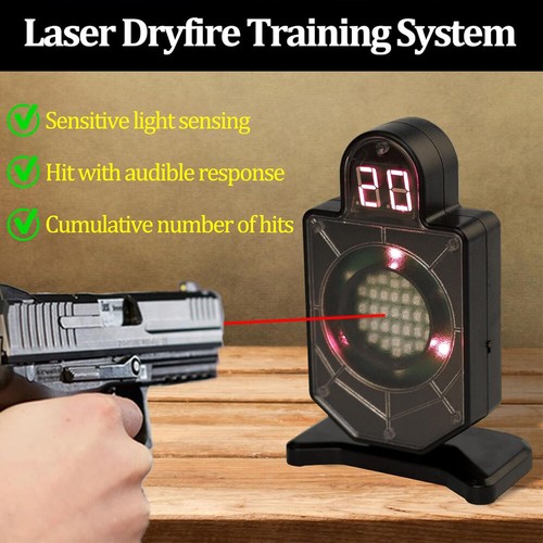 Electronic Laser Trainer Target & Laser Training System for Dry Fire ...