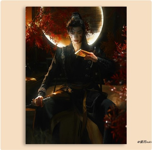 丁禹兮Ding Yuxi Photo 2pcs posters 永夜星河Love Game in Eastern Fantasy | eBay