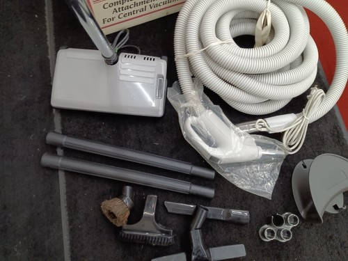 Beam CVAC Pack Central Vac Attachment Kit w/ Electric Power Brush | eBay