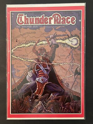 THUNDER MACE #1 (RAK GRAHICS 1986) 1ST APPEARANCE CHAKAN THE FOREVER ...