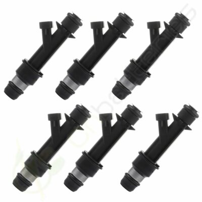 6pcs Fuel Injectors For Isuzu Rodeo 2004-1998 Isuzu Trooper 2002-1998 3 ...